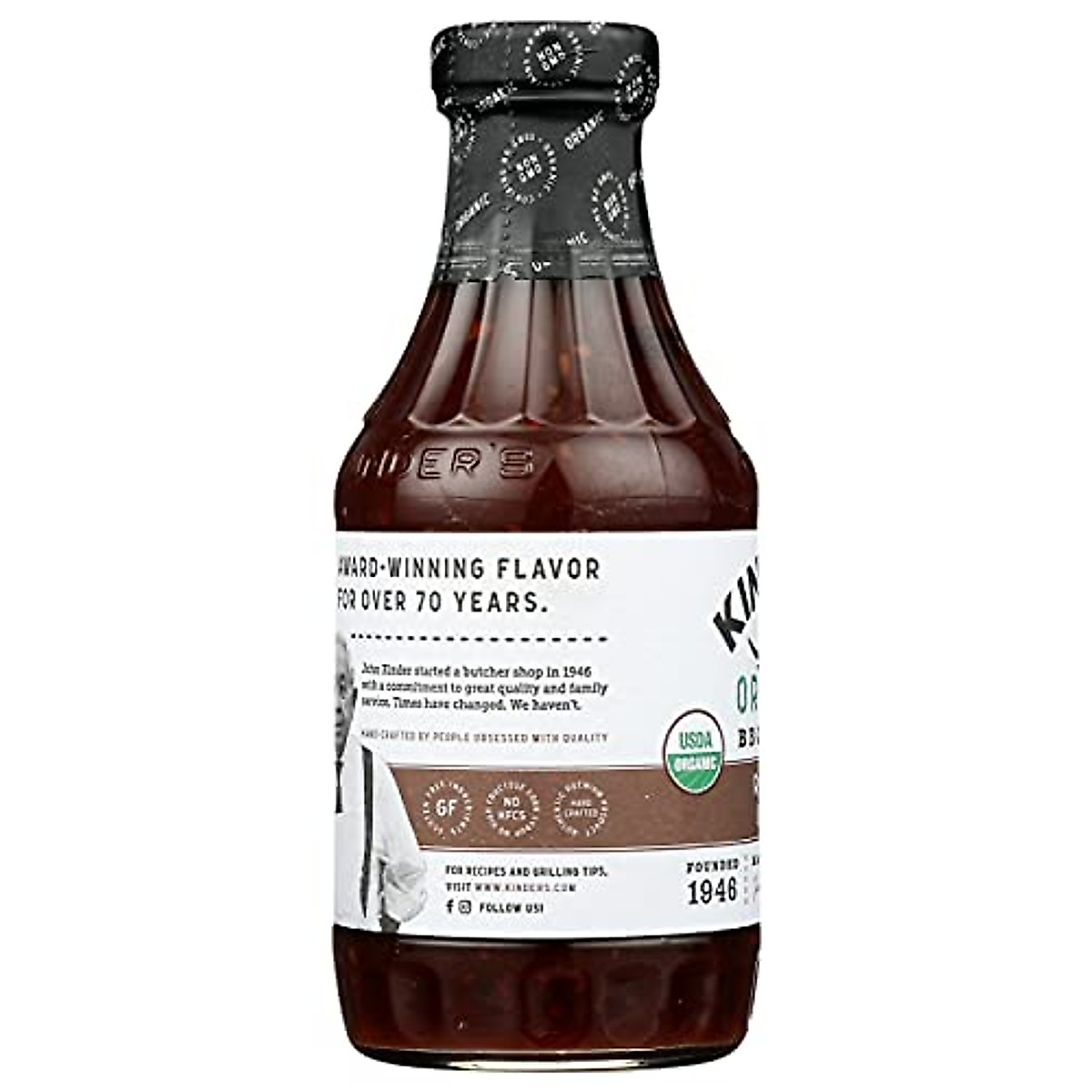 KINDERS SAUCE BBQ RSTD GRLC ORG