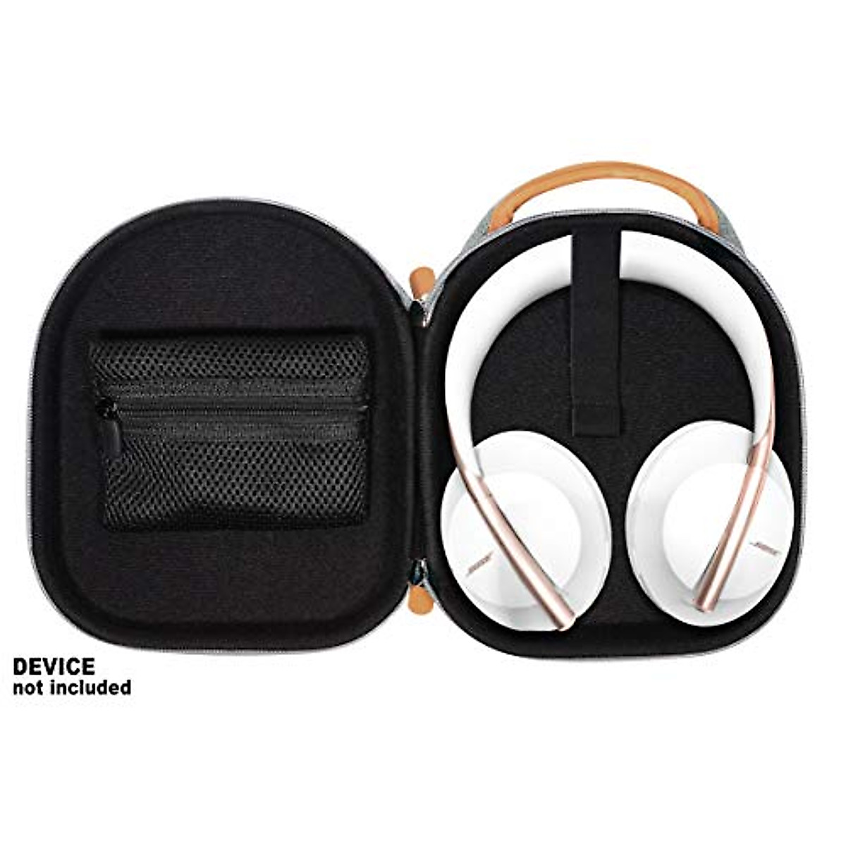 Headphone Case for Beoplay H2, H4, H6, H7, H8, H9; Parrot Zik 1.0, 2.0, 3.0; ATH-M50x, KEF M500; SONY MDRXB650, MDRXB950, MDRZX770, MDR10RNC; Grado SR125e, SR225e, SR325e; Bose QC35; Oppo PM3