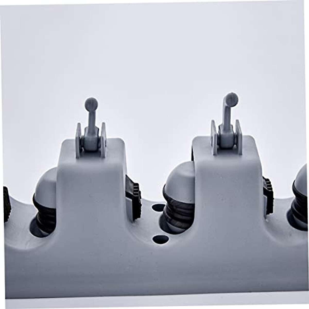 PLAFOPE Broom and mop Holder Broom Clips Broom mop Hook mop Rack Organizer Garden Tool Rack Garage Broom Holder mop and Broom Rack Toilet Brush Holder Broom Hook Wall-Mounted Wall Mount