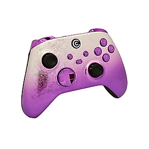 Designer Series Custom Wireless Controller for PC, Windows, Series X/S & One - Multiple Designs Available (Icy Pink W/Purple Chrome Inserts)