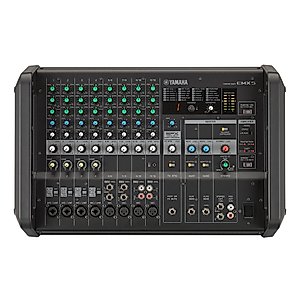 Yamaha EMX5 12-input Stereo Powered Mixer w/ DSP Effects , Black