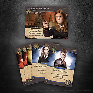USAOPOLY Harry Potter: Hogwarts Battle - The Charms and Potions Expansion/Second Expansion to Harry Potter Deckbuilding Game/Featuring New Abilities & Cards/Officially Licensed