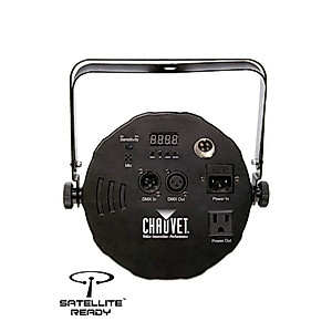 (2) Chauvet DJ SlimPar 56 LED DMX Slim Par Can Stage Pro RGB Lighting Effects