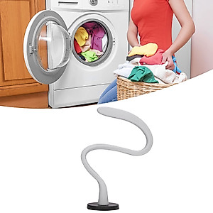 VTOSEN Flexible Magnetic Front Load Washer Dryer Door Stopper Holder - Prop for Washing Machine Door for Preventing Washer Dryer Door Open(Grey)