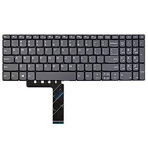 SUNMALL Replacement Keyboard Compatible with Lenovo V145-15AST V320-17isk V320-17ikb.IdeaPad 130-15AST 320-15ABR 320-15AST 320-15IAP 320-17AST 320-17ISK 330-15AST US Layout Grey No Frame