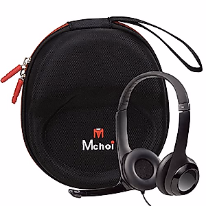 Mchoi Hard Protable Case Fits for Logitech H390 USB Headset, Case Only