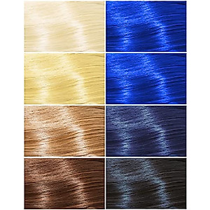 Good Dye Young Streaks and Strands Semi Permanent Hair Dye (Blue Ruin) – UV Protective Temporary Hair Color Lasts 15-24+ Washes – Conditioning Blue Hair Dye – PPD free Hair Dye - Cruelty-Free & Vegan Hair Dye