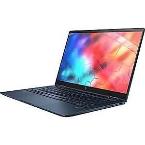 HP Elite Dragonfly 13.3" Touchscreen 2 in 1 Notebook - Core i7 i7-8665U - 16 GB RAM - 512 GB SSD - Dragonfly Blue - Windows 10 Pro - Intel UHD Graphics 620 - in-Plane Switching (IPS) Technology,