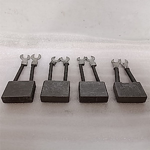 JWDAWN 4Pcs Motor Carbon Brush Graphite Brush 10 * 32 * 26 10x32x26 mm for Electric Forklift Pallet Truck Stacker Motor Accessories