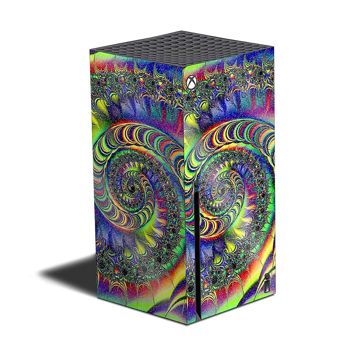 MightySkins Glossy Glitter Skin Compatible with Xbox Series X - Outer Space | Protective, Durable High-Gloss Glitter Finish | Easy to Apply and Change Styles | Made in The USA (GL-MIXBSERX-Outer Space)