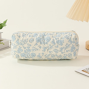 SURBEAV Pencil Case Pen Case Office College School Storage Bag Pouch Holder Box Organizer Makeup Pouch Cosmetic Bag Aesthetic Cute Pencil Case for Girls Boys Kids (S)