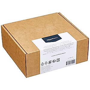 Amazon Basics PLA 3D Printer Filament, 1.75mm, Black, 1 kg Spool