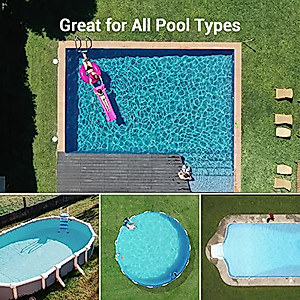 AIPER Elite Pro Cordless Robotic Pool Cleaner, Wall-Climbing Automatic Pool Vacuum Cleaner, 120 Mins Running Time and Fast Charging, Ideal for Above & In-Ground Swimming Pools up to 60 Feet