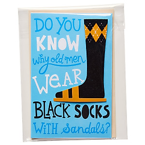 American Greetings Funny Birthday Card for Him (Old Men)