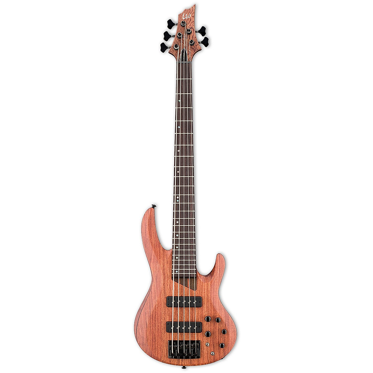 ESP LB1005SEBNS-KIT-1 B Series B-1005SE 5-String Electric Bass Guitar, Natural Satin