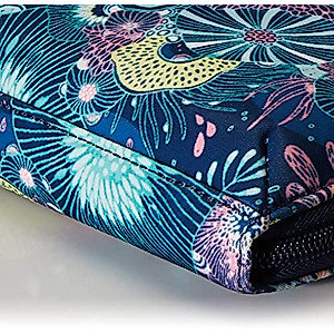 Sakroots womens Women's Eco-twill crossbody, Royal Blue Seascape, One Size US