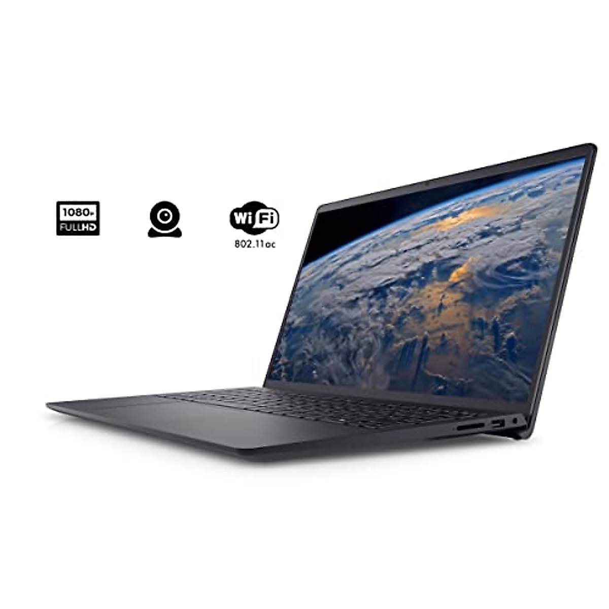Dell 2022 Newest Inspiron 15 3511 Laptop, 15.6" FHD Touchscreen, Intel Core i5-1035G1, 16GB RAM, 512GB PCIe NVMe M.2 SSD, SD Card Reader, Webcam, HDMI, WiFi, Windows 11 Home, Black