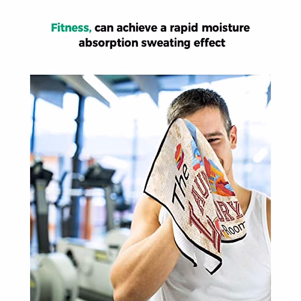 Laundry Room Golf Towel 24"x16", Absorbent Microfiber Towels Golf Accessories, Retro Yellow Washing Machine Clothes Golf Towels for Golf Bags with Clip Funny Golf Towel Gifts for Man Women