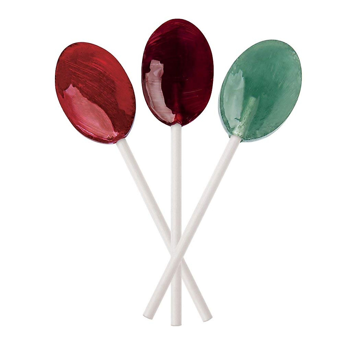 Dr. John’s Sugar Free Candy, Healthy Lollipops with Zero Sugar, Low Calorie Snacks, Keto Friendly Hard Candy Sweets, Blue Raspberry, Grape, Cherry, 17 Count, 3.7 OZ