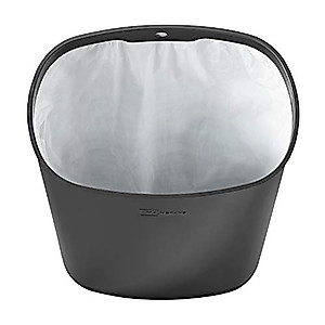 Trash Mainstays Motion Sensor Can, 13.2 Gallon, Stainless Steel (Black)