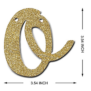 ZMYDZ I Love You Honey Banner, Gold Glitter Valentine's Day Proposal Birthday Courtship Wedding Anniversary Bridal Party Decorations