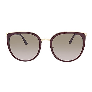 Tom Ford Grey Gradient Ladies Sunglasses FT0640-K 69K 58