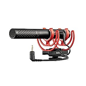 Rode VideoMic NTG Camera-mount Shotgun Microphone,Black