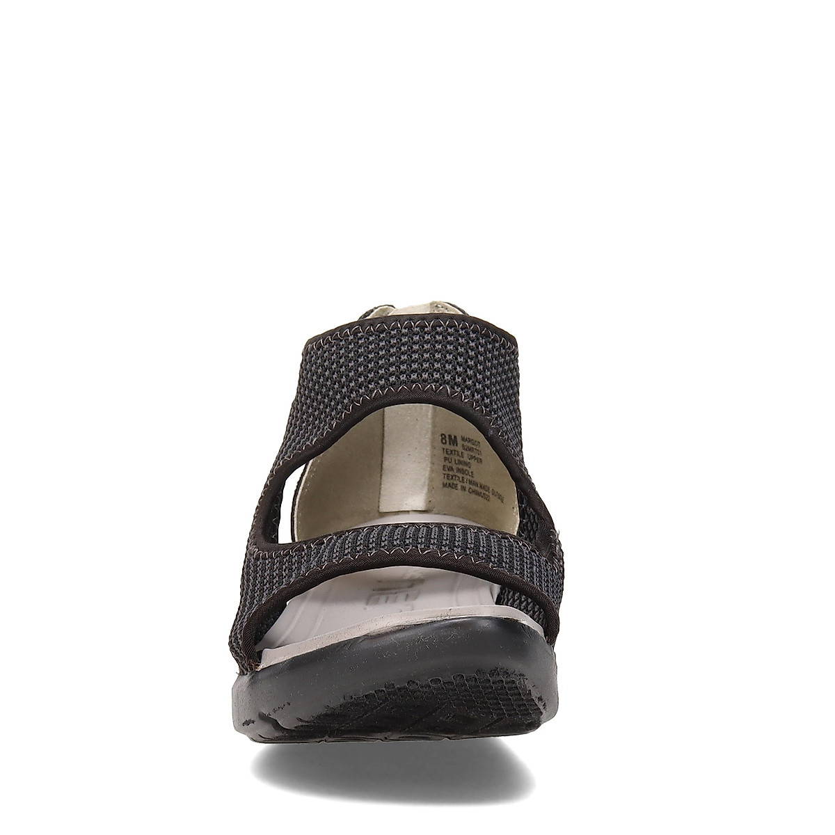 JBU by Jambu Women's Margot Sport Sandal, Black Snake, 11