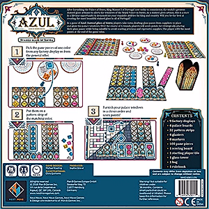 Azul Stained Glass of Sintra Board Game EXPANSION - Craft Colorful Window Panes. Tile-Placement Strategy Game for Kids and Adults, Ages 8+, 2-4 Players, 30-45 Minute Playtime, Made by Plan B Games