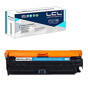 LCL Remanufactured Toner Cartridge Replacement for HP 307A CE741A CP5225 CP5225n CP5225dn (1-Pack Cyan)