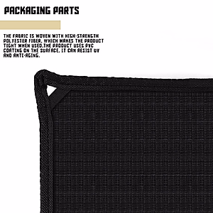 TANG Outside Winter AC Unit Cover 28"x28" Outdoor Air Conditioner A/C Unit Compressor Cover Keep Out Leaves with Bungee Cords