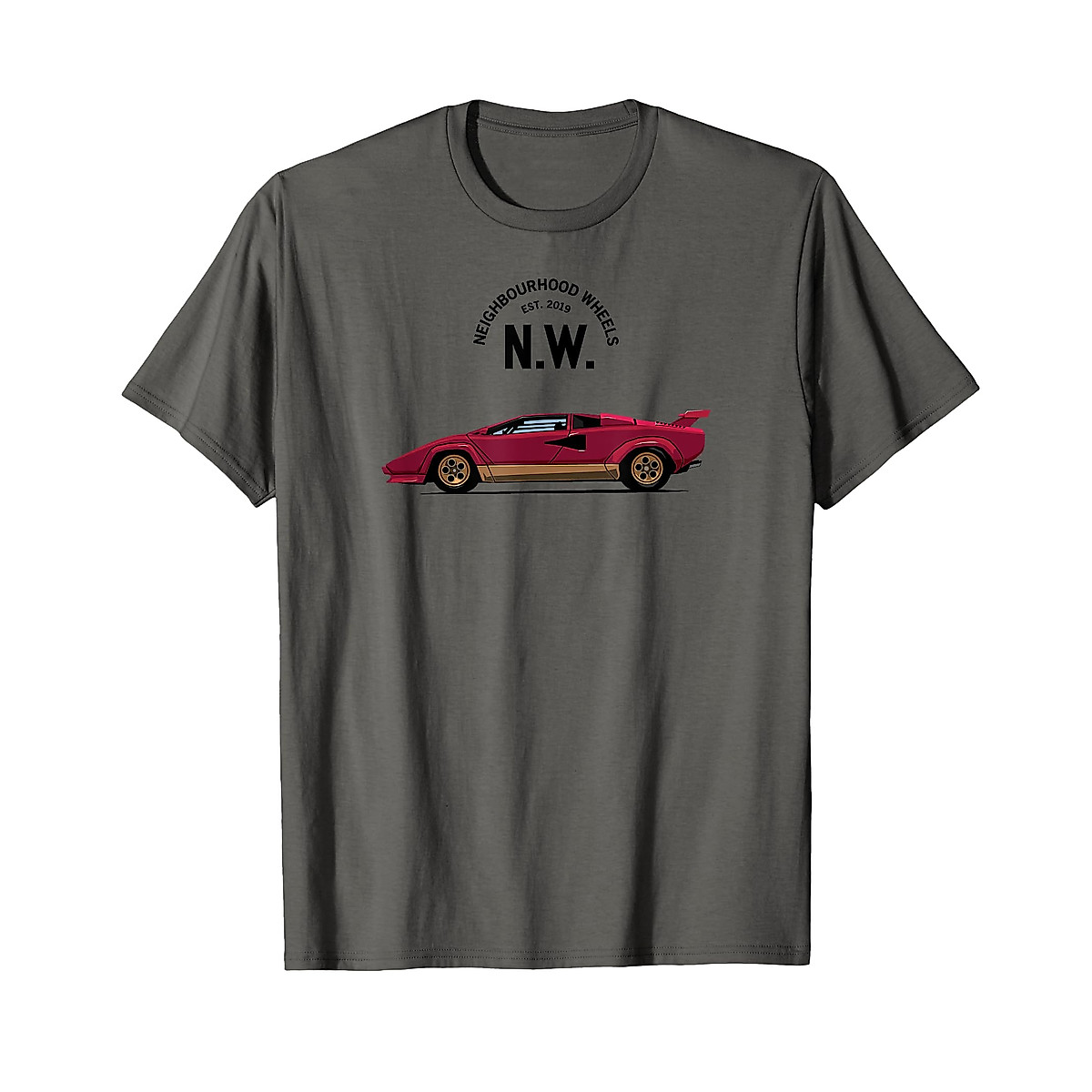 Italian Supercar 70s T-Shirt T-Shirt