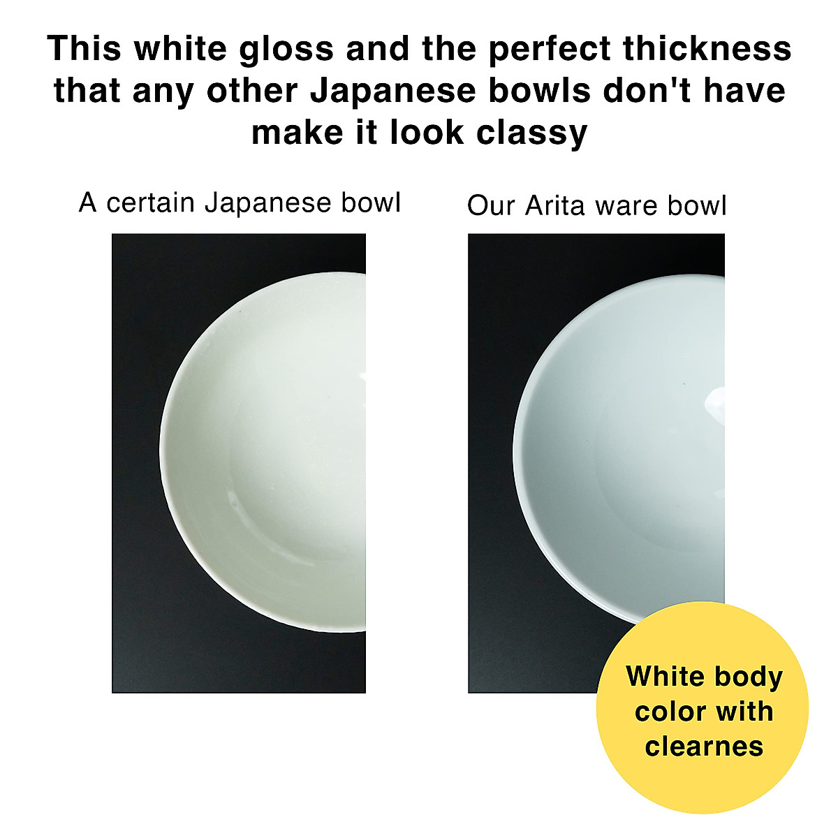 SAZANKA Japanese Rice Bowls Ceramic Soup Bowls Set of 4, 6.1 Ounce Small Cereal Bowls Rice Bowls White and Blue Bowls, Microwave Safe Bowls,Salad and Pasta,Dessert Bowls w/Gift Box