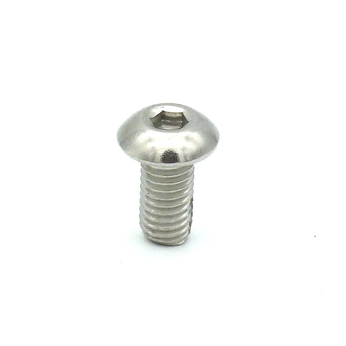 TOPINSTOCK M5 x 10mm Stainless Steel Button Head Hex Socket Cap Screw Pack of 50