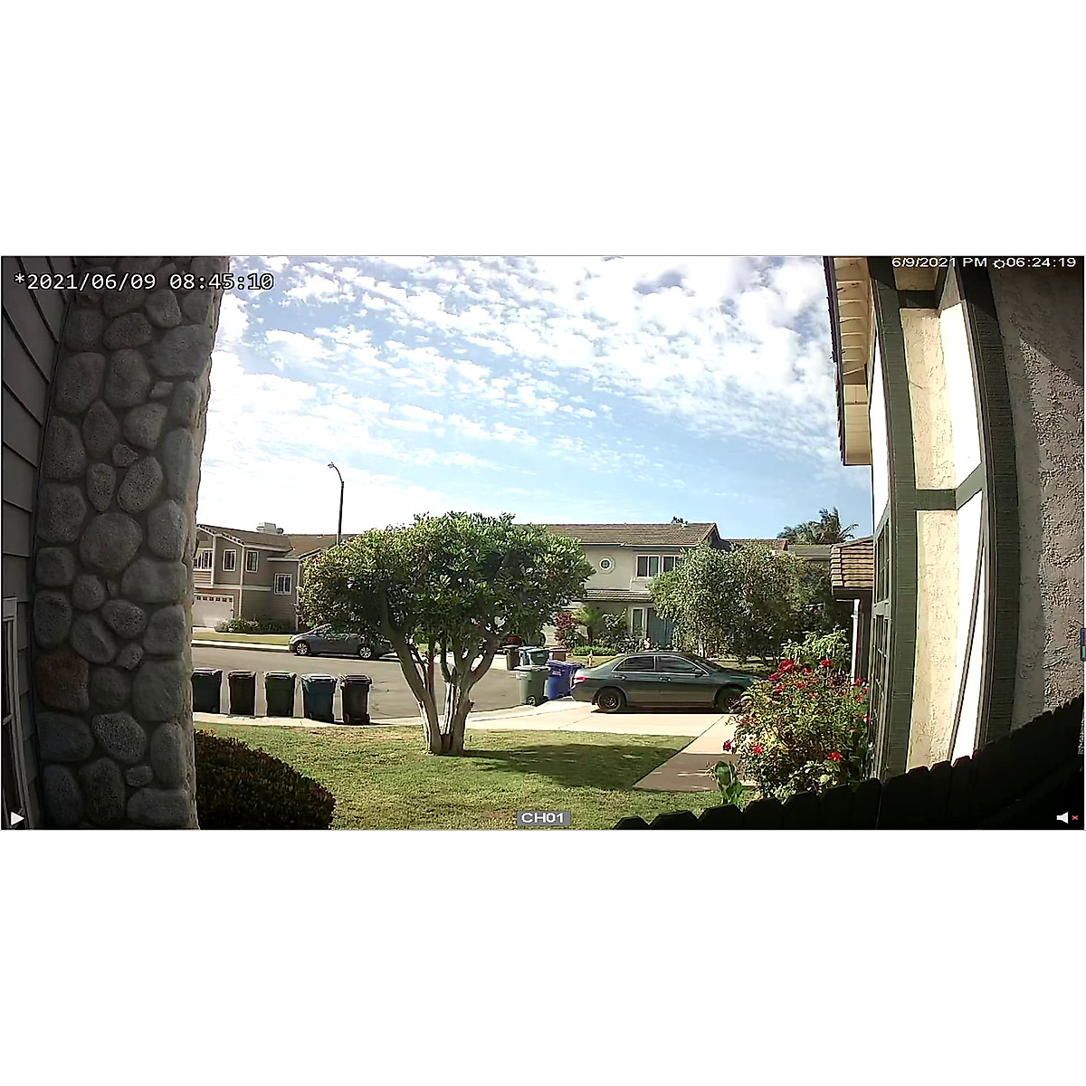 TIGERSECU 1080P Wide Angle Dome Security Camera Bundle 4-Pack