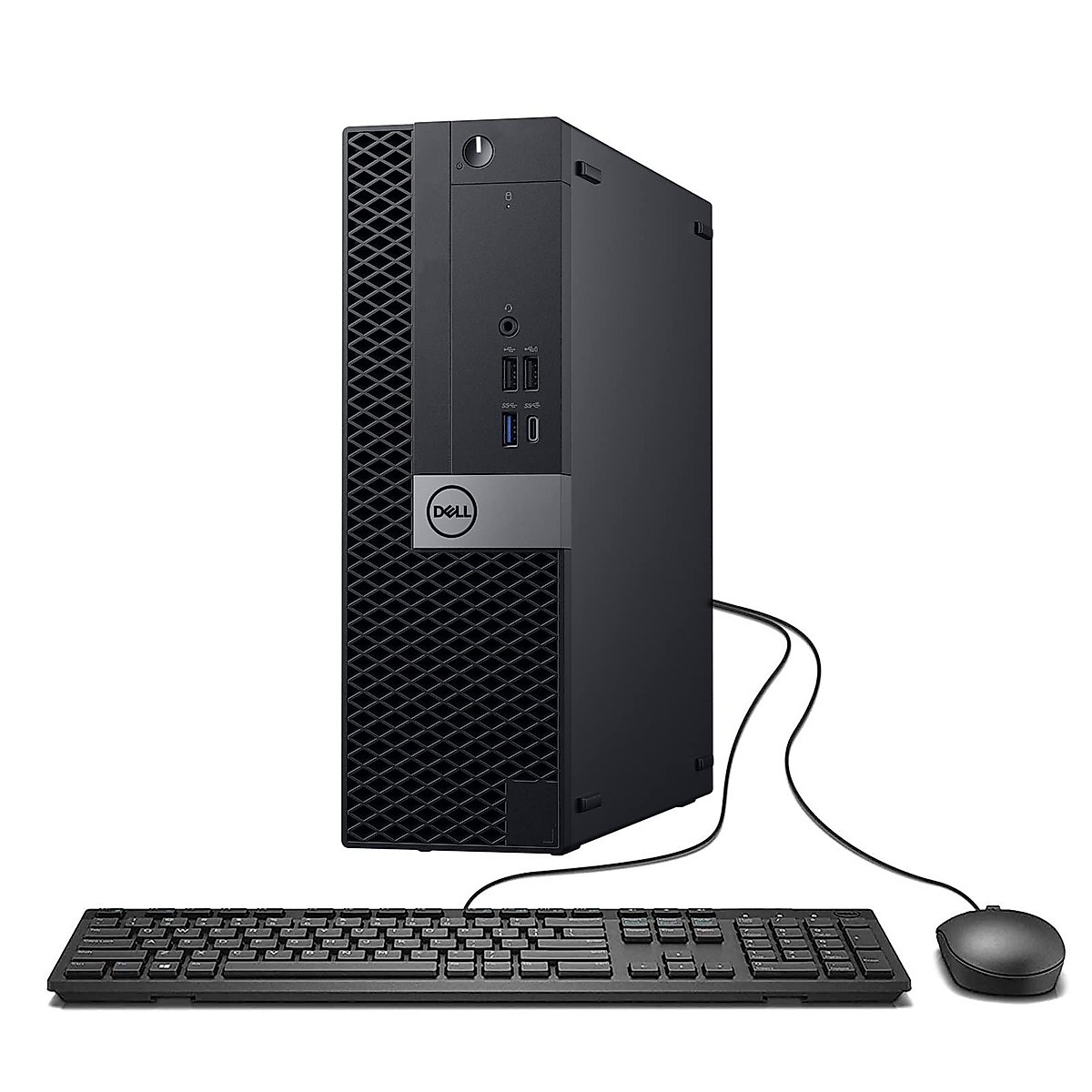 Dell OptiPlex 7070 SFF High Performance Desktop Computer, Intel Eight Core i7-9700 up to 4.7GHz, 16G DDR4, 512G SSD, WiFi, BT, 4K Support, DP, HDMI, Win 10 Pro 64 English/Spanish/French(Renewed)