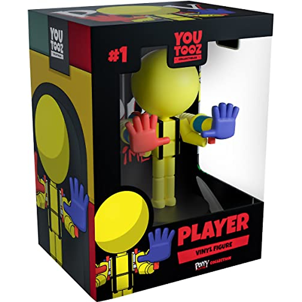 Player Youtooz Figure, 4.7" Vinyl Toys from Poppy Playtime Collection, Collectible Player Figure