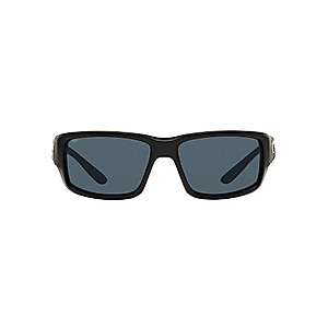 Costa Del Mar Man Sunglasses, Matte Black Frame - Gray Lenses - 59MM
