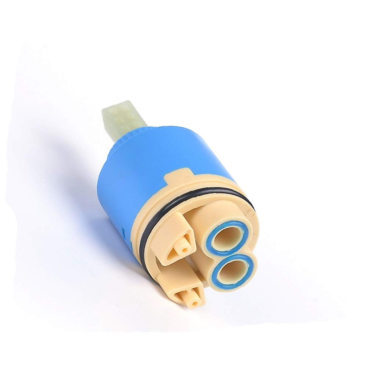 40mm-Type B Replacement Faucet Cartridge, Ceramic Disc Cartridge Faucet Water Mixer Tap Inner Control Valve for Kitchen and Bathroom