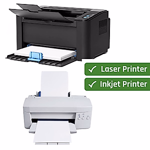 1" x 2-5/8" Shipping Address Labels 3000 Label Stickers Paper for Laser/Inkjet Printer 30 per Page Printable Mailing Labels - Matte, 100 Sheets