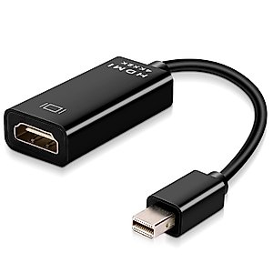 Mini DisplayPort to HDMI Adapter for iMac Mid 2011(27-inch, 21.5 inches) Mini DP to HDMI Adapter Compatible with MacBook Air/Pro, Microsoft Surface Pro/Dock, Projector and More 1-Pack