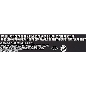 MAC Lipstick Satin Lipstick Paramount, 0.1 Ounce (Pack of 1)