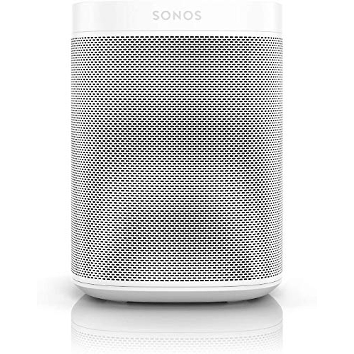 Sonos One (Gen 2) - Voice Controlled Smart Speaker with Amazon Alexa Built-In - White (Renewed)