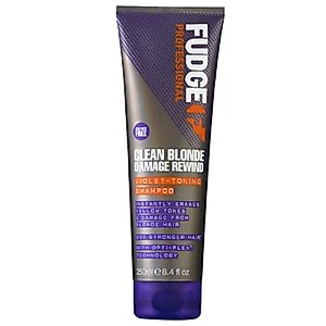 Fudge Clean Blonde Damage Rewind Violet-Toning Shampoo 8.4 oz