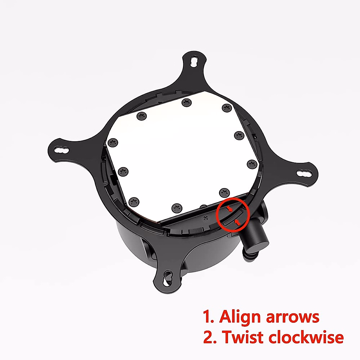 LGA1700 Mounting Kits for ID-COOLING CPU Water Cooler (PINKFLOW, AURAFLOW, ZOOMFLOW, FROSTFLOW, ICEFLOW)