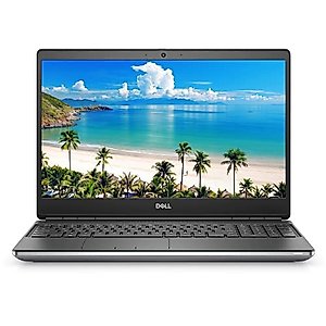 Dell Precision 7550 Workstation Laptop PC, FHD Non-Touch, Intel Core i7-10850H Processor, 32GB Ram, 512GB NVMe SSD, HDMI, Thunderbolt, NVIDIA Quadro T1000 4GB GDDR6, Windows 10 Pro (Renewed)