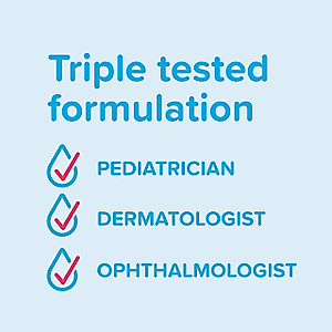 Johnson's Skin Nourishing Moisture Baby Body Wash with Aloe Scent & Vitamin E, Hypoallergenic & Tear Free Bath Wash for The Whole Family, Paraben- & Sulfate-Free, 20.3 fl. oz