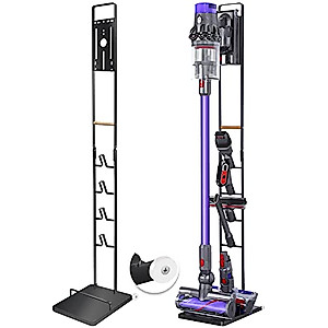 Haturi Vacuum Stand for Dyson V15 V11 V10 V8 V7 V6 & Under Sink Organizers and Storage