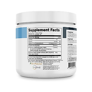 Transparent Labs Creatine HMB - Creatine Monohydrate Powder with HMB for Muscle Growth, Increased Strength, Enhanced Energy Output, and Improved Athletic Performance - 30 Servings, Strawberry Lemonade