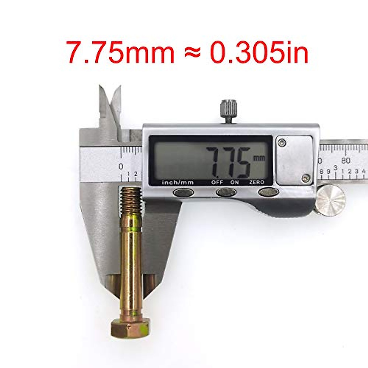 Cancanle 12 Pack Snow Thrower Shear Pins and Nuts Replacement for Rotary 5575 Fit for Ariens 52100100